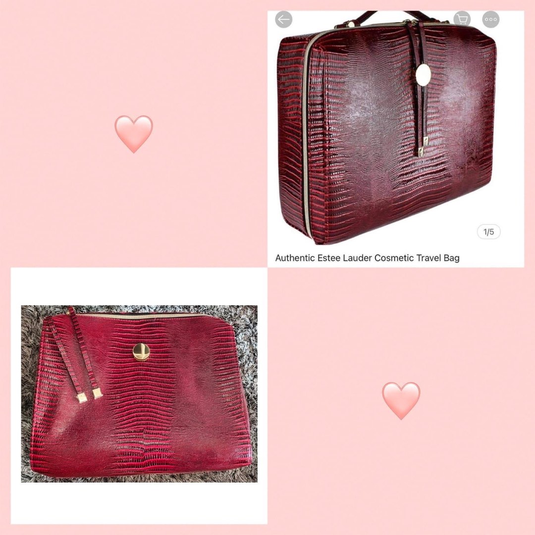 Estee Lauder Travel Bag, Women's Fashion, Bags & Wallets, Purses ...