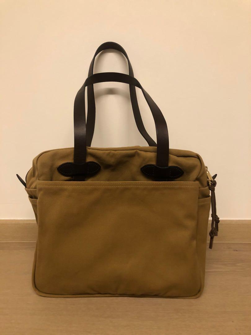 Filson Rugged Twill Tote Bag with Zipper, Luxury, Bags & Wallets on ...