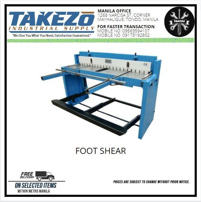 FOOT SHEAR, Commercial & Industrial, Industrial Equipment on Carousell