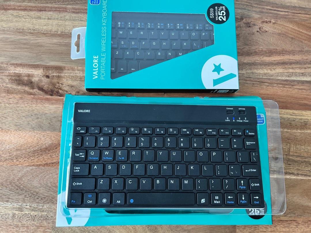 [Free Normal Mail] Valore Ultra Slim Wireless Keyboard, Computers ...
