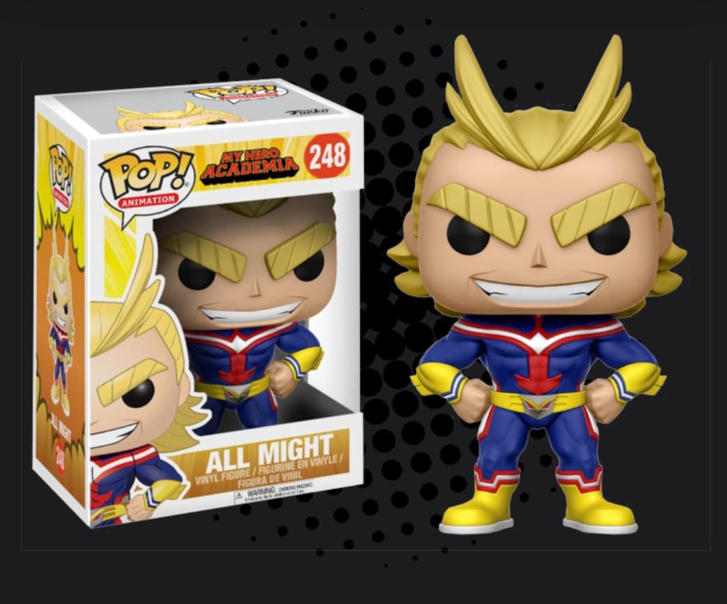 Funko Pop! My Hero Academia - All Might #248, Hobbies & Toys, Toys ...