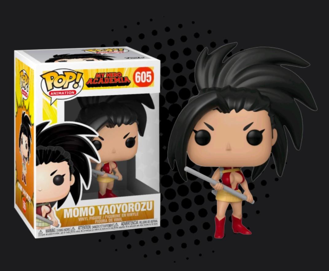 Funko Pop! My Hero Academia - Momo Yaoyorozu #605, Hobbies & Toys, Toys ...