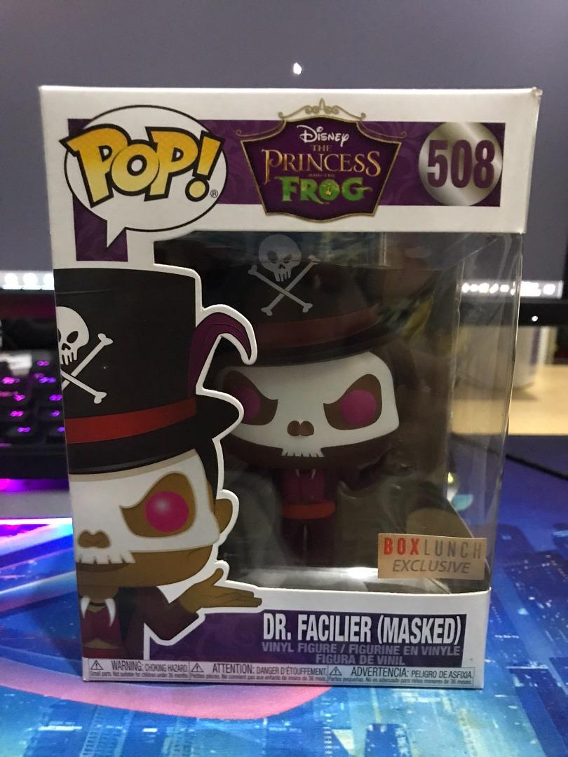 Funko Pop The Princess and the Frog Dr. Facilier (Masked) - Boxlunch ...