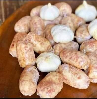 Garlic skinless longganisa, Food & Drinks, Local Eats on Carousell