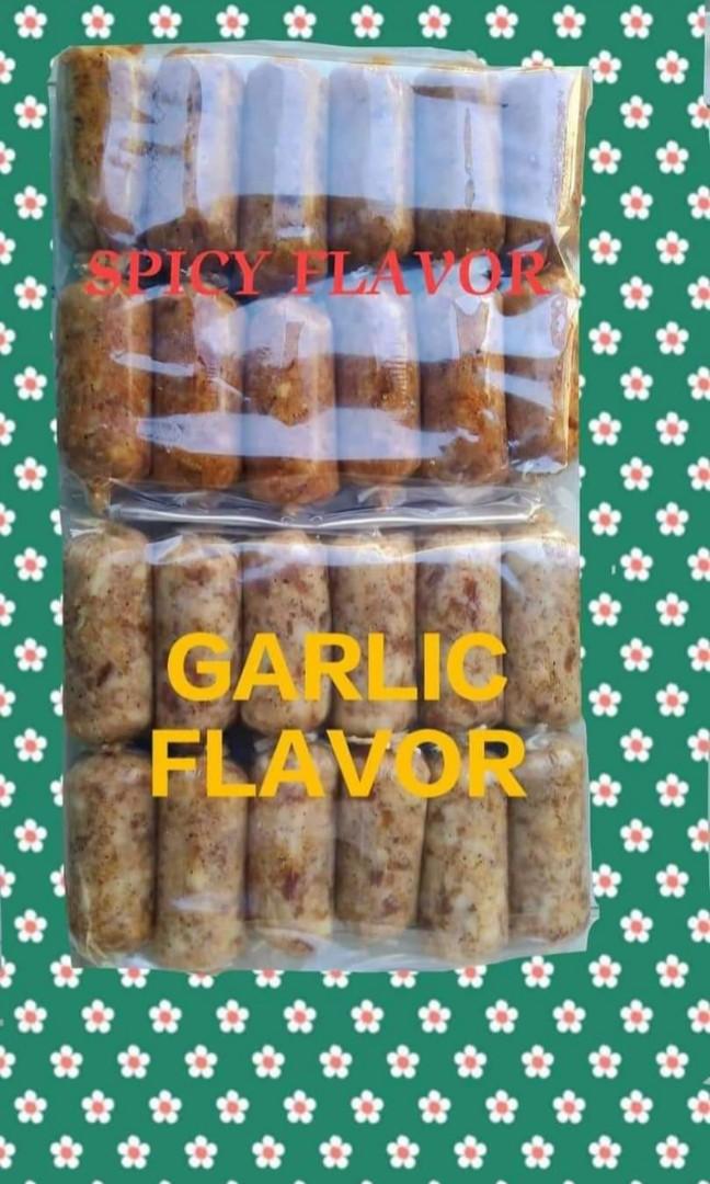 Garlic skinless longganisa, Food & Drinks, Local Eats on Carousell