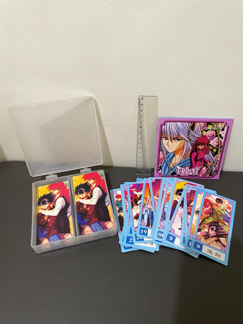 Ghost Fighter / Yu yu hakusho tarot cards - 81 cards w/ booklet in ...