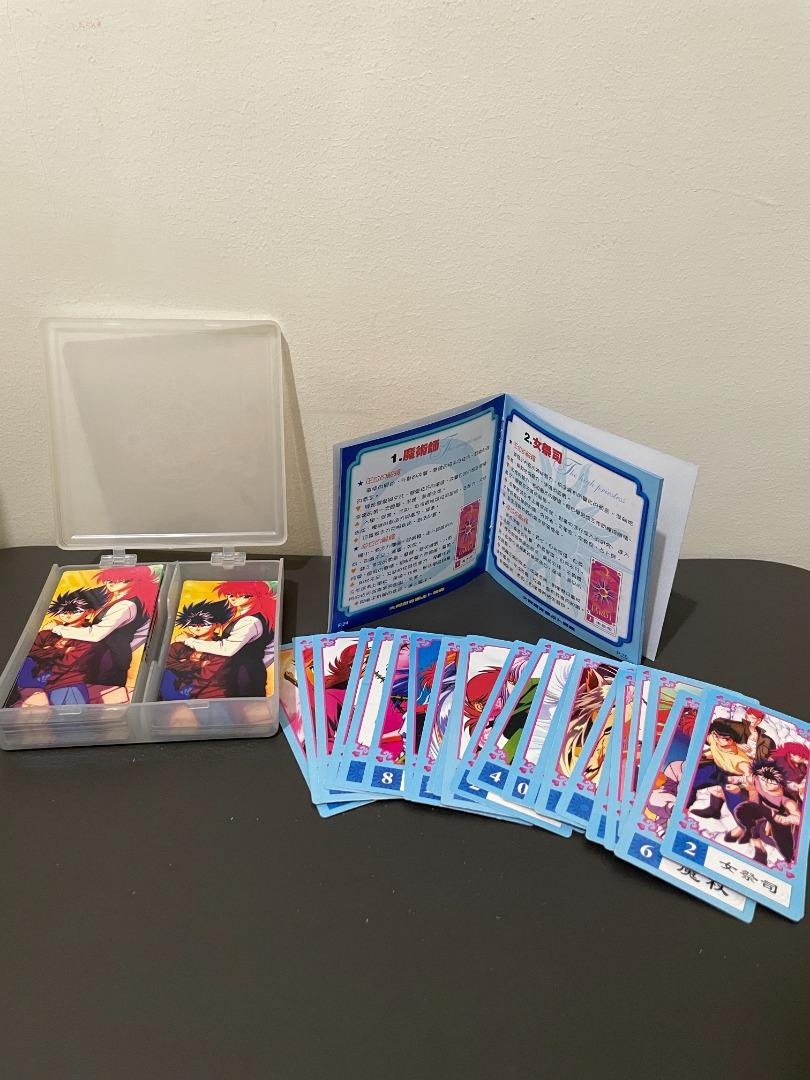 Ghost Fighter / Yu yu hakusho tarot cards - 81 cards w/ booklet in ...
