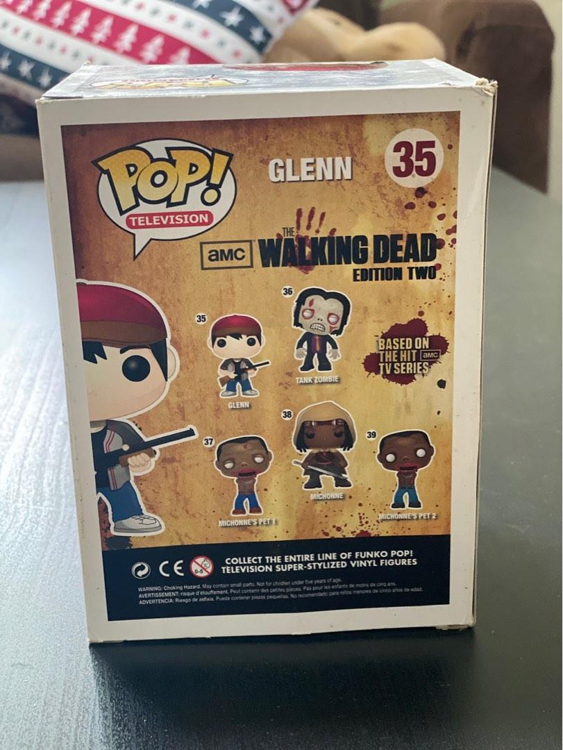 Glenn - The Walking Dead Funko POP #35 *VAULTED*, Hobbies & Toys, Toys ...