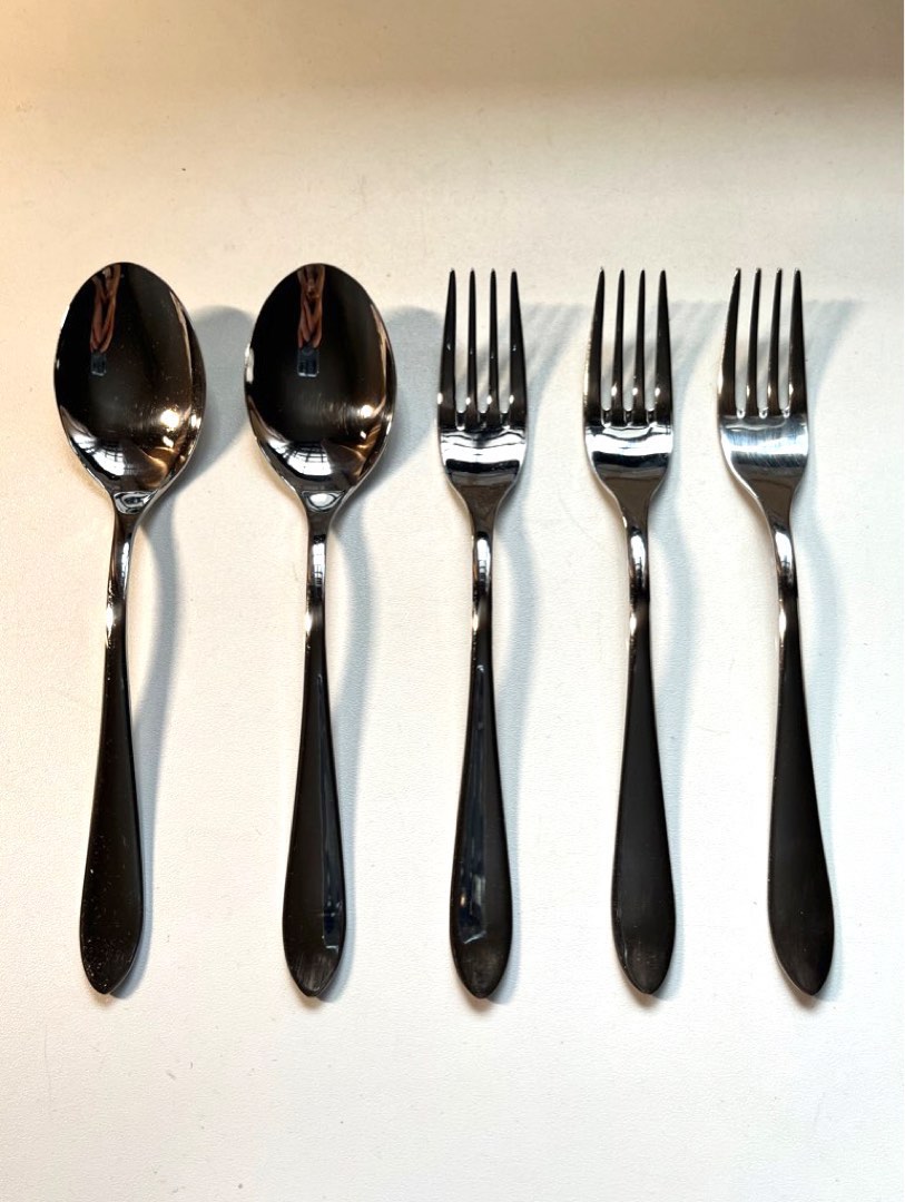 Gnali Inox Italy Forks & Spoon (new), Furniture & Home Living ...