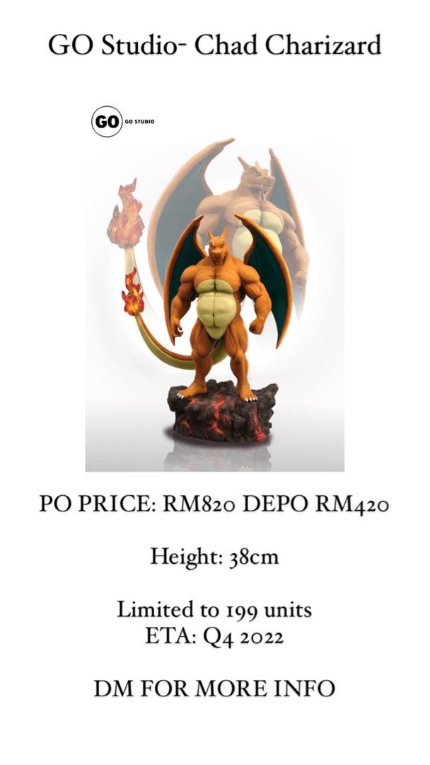 GO Studio- Chad Charizard, Hobbies & Toys, Toys & Games on Carousell