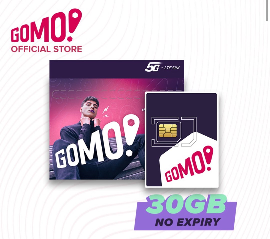 GOMO Sim with 30 GB No Expiry, Mobile Phones & Gadgets, Mobile & Gadget ...