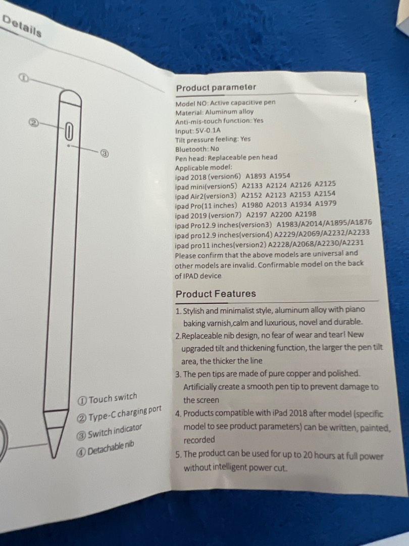 Goojodoq Stylus Pen (Black) for ipad, Mobile Phones & Gadgets, Mobile ...