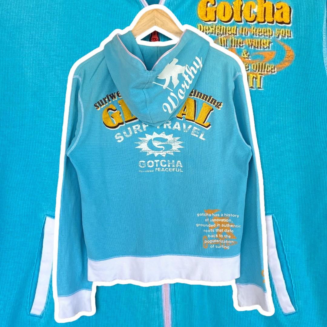 Gotcha Sharks Hoodie Full Zipped, Men's Fashion, Coats, Jackets and ...