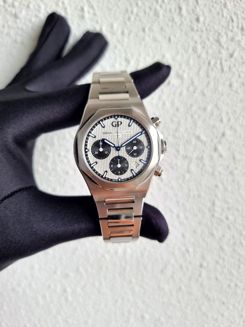 GP Girard Perregaux 81020 Chrono Panda 81020-11-131-11A Laureato ...
