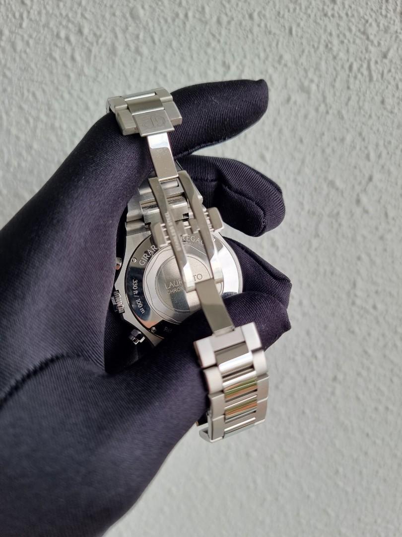 GP Girard Perregaux 81020 Chrono Panda 81020-11-131-11A Laureato ...