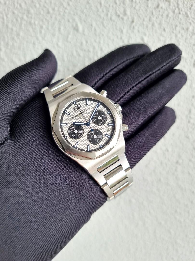 GP Girard Perregaux 81020 Chrono Panda 81020-11-131-11A Laureato ...
