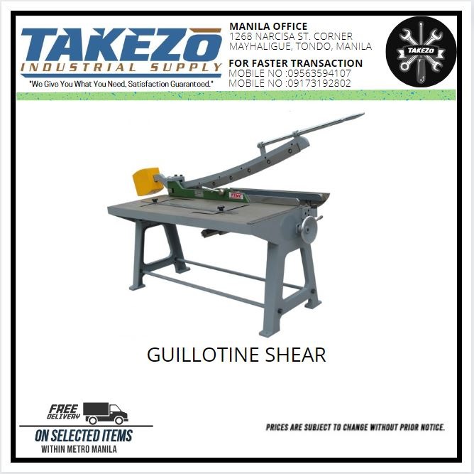 GUILLOTINE SHEAR, Commercial & Industrial, Industrial Equipment on ...