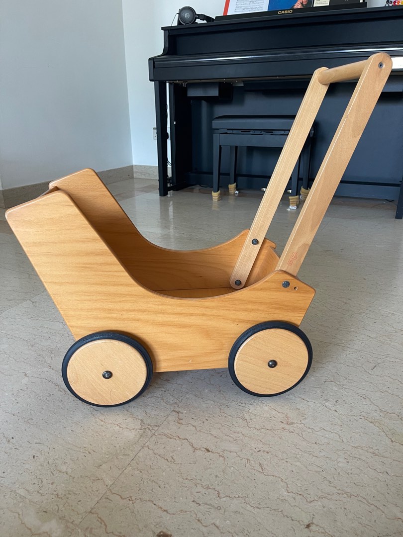 Haba Walker Wagon / Doll Wagon, Babies & Kids, Infant Playtime on Carousell