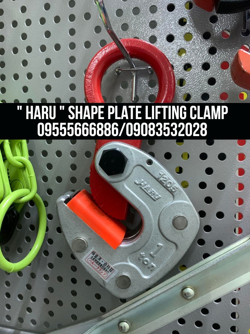 Haru Shape plate lifting clamp, Commercial & Industrial, Construction ...