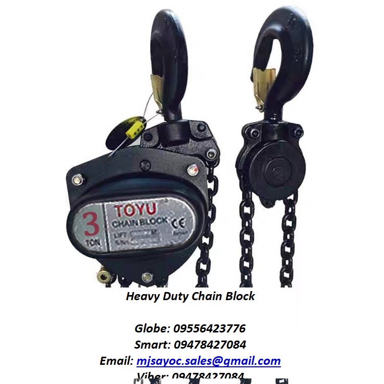 Heavy Duty Chain Block (0.25 - 100tons), Commercial & Industrial ...