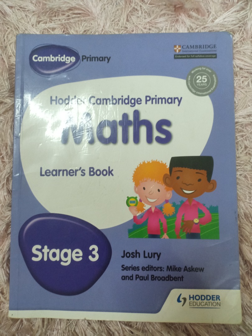 Hodder Cambridge Primary Maths Learner's Book Stage 3, Hobbies & Toys ...