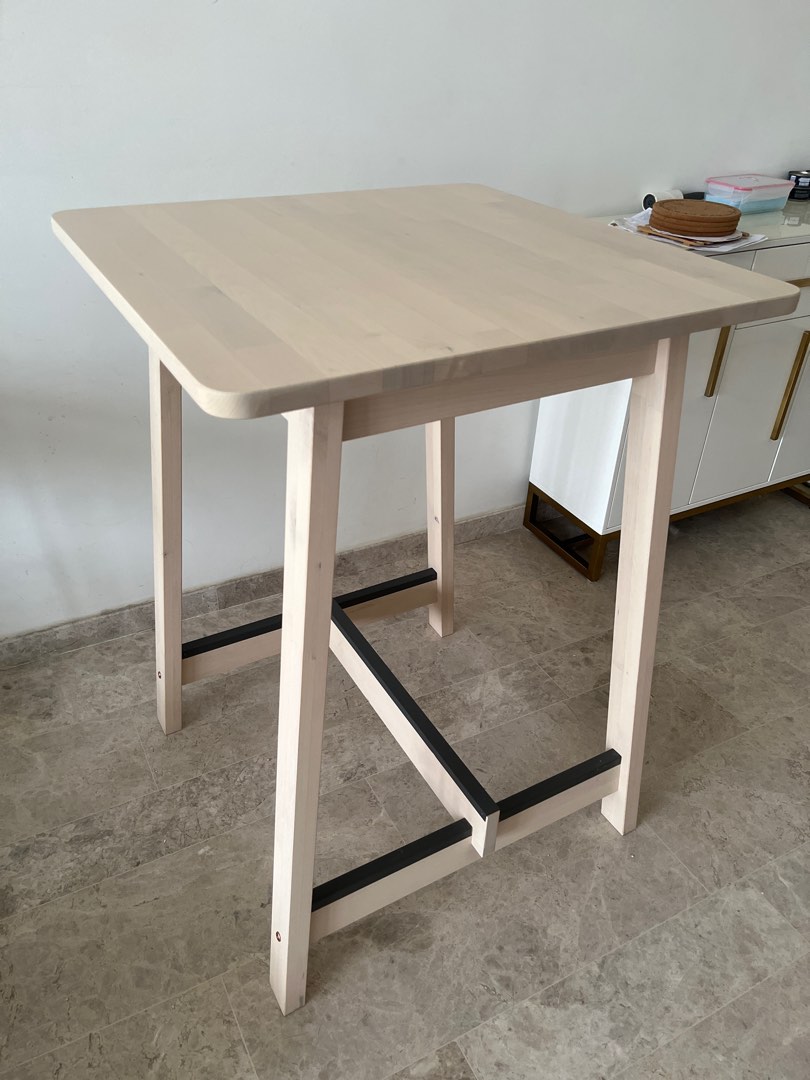 IKEA Dinning Bar Table Norraker Series, Furniture & Home Living ...
