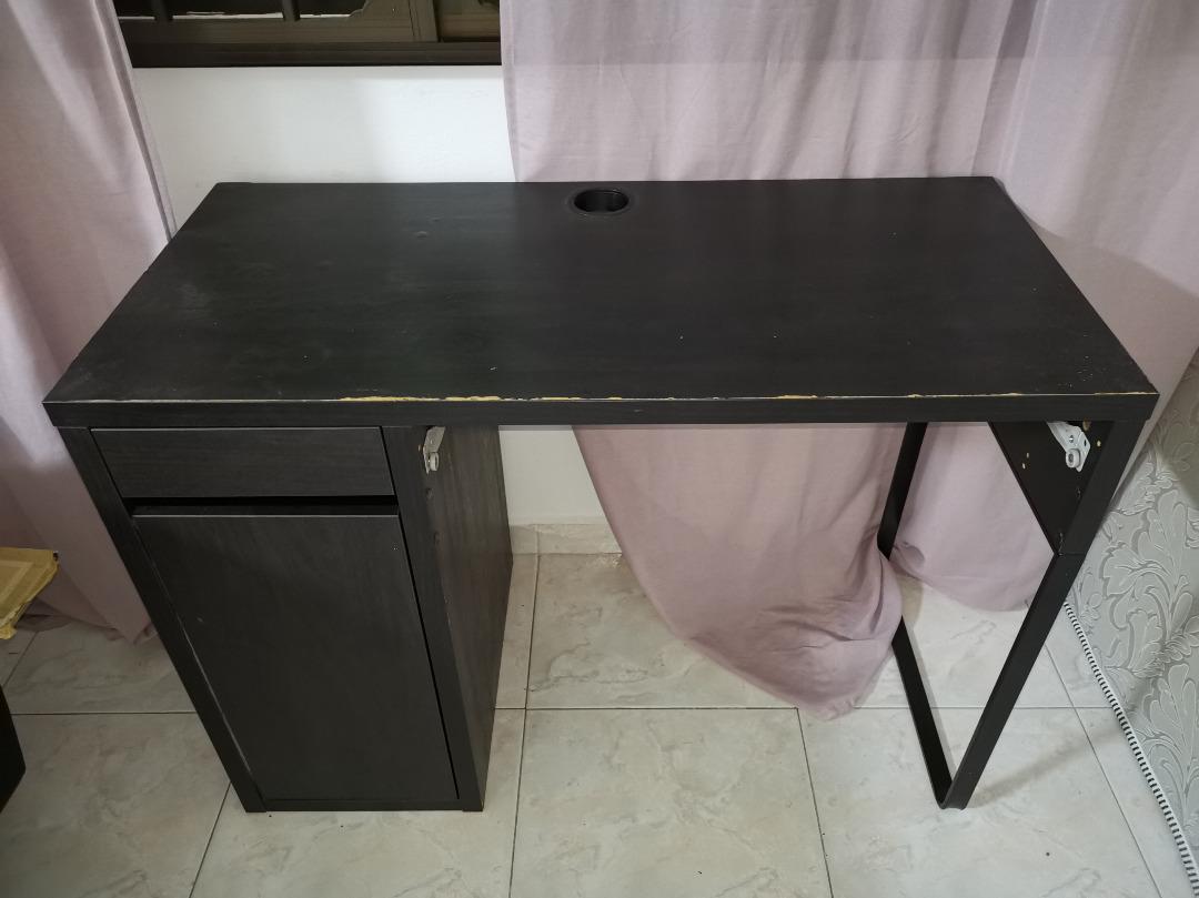 IKEA Micke Table, Furniture & Home Living, Furniture, Tables & Sets on ...