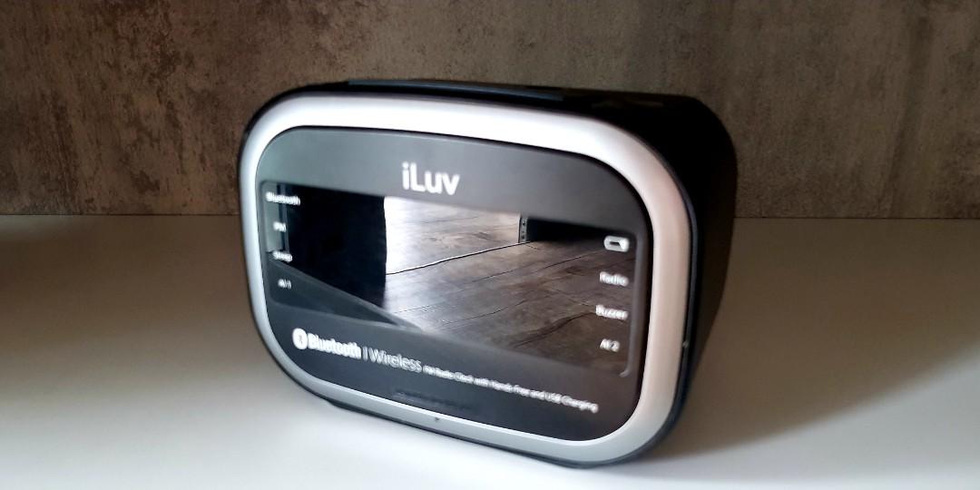 iLuv bluetooth wireless digital clock and radio, Furniture & Home ...