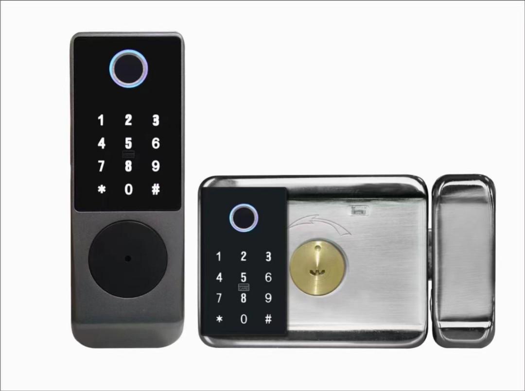 Infinite GRL-3 Gate Lock with Bluetooth, Fingerprints, RFID Card Unlock ...