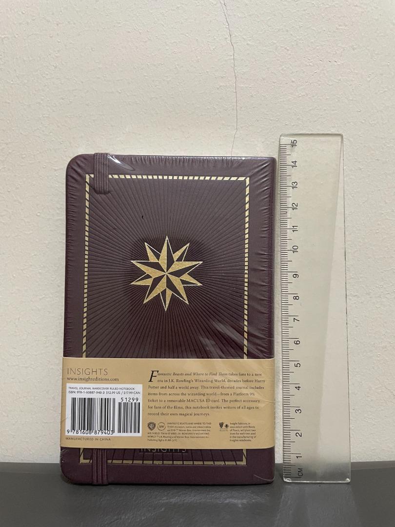 J.K. Rowling's Wizarding World Travel Journal (Ruled Pocket Notebook ...