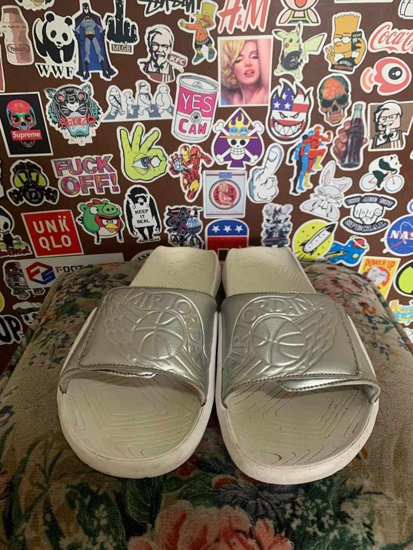 Jordan hydro 7, Men's Fashion, Footwear, Slippers & Slides on Carousell