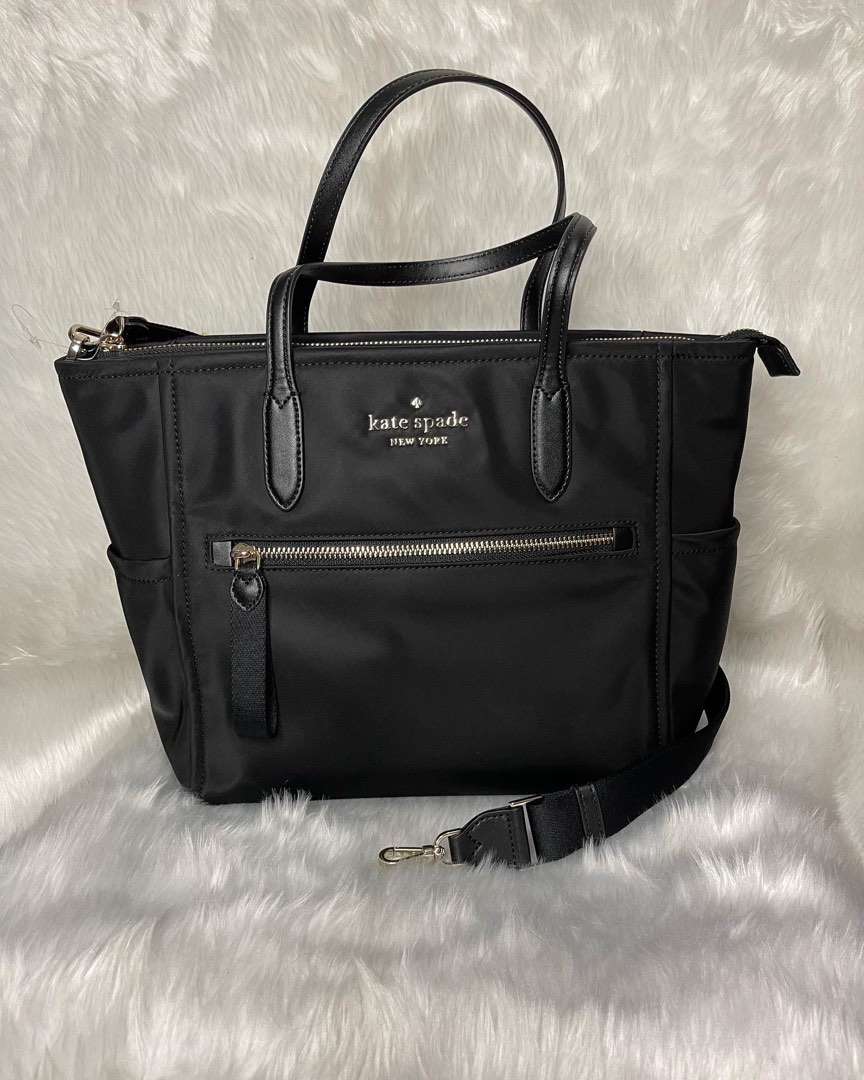 Kate Spade Medium Chelsea Nylon Satchel, Luxury, Bags & Wallets on ...