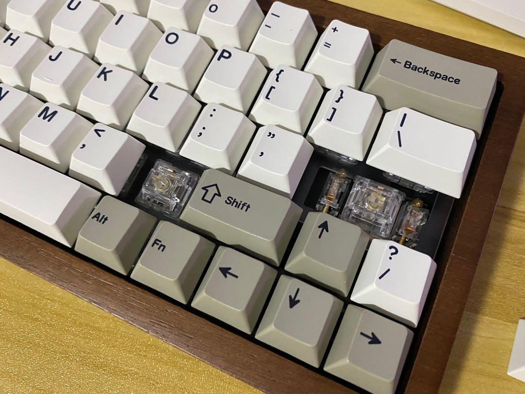 KBDFans Tofu60 Wood Custom Mechanical Keyboard, Computers & Tech, Parts ...
