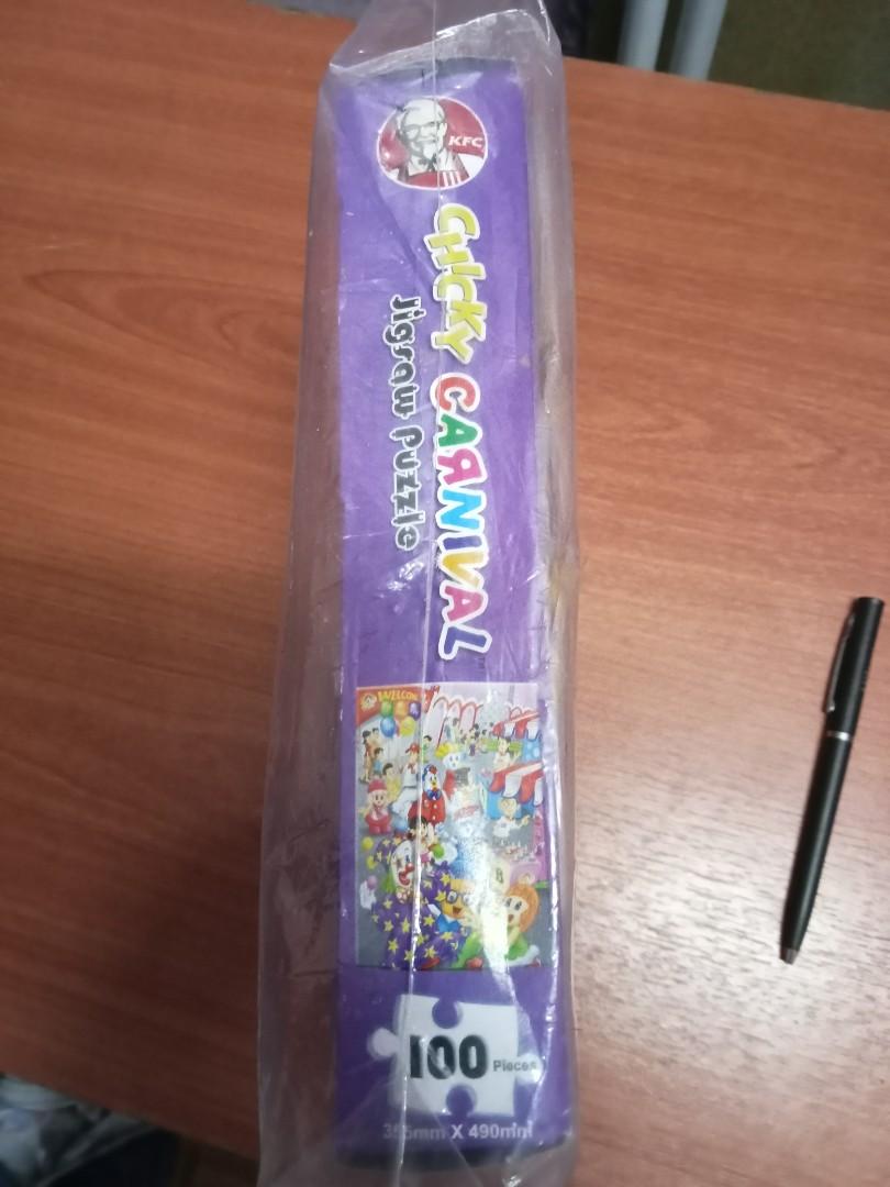 KFC jigsaw puzzle, Hobbies & Toys, Toys & Games on Carousell