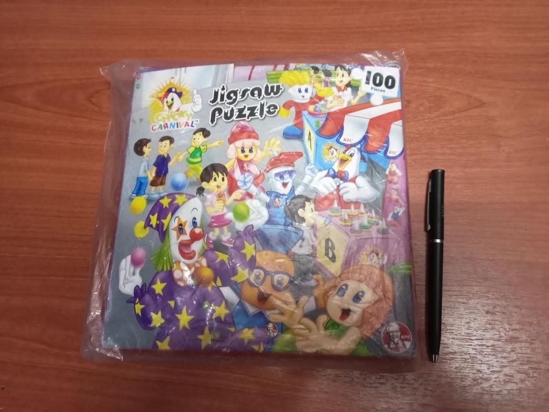 KFC jigsaw puzzle, Hobbies & Toys, Toys & Games on Carousell
