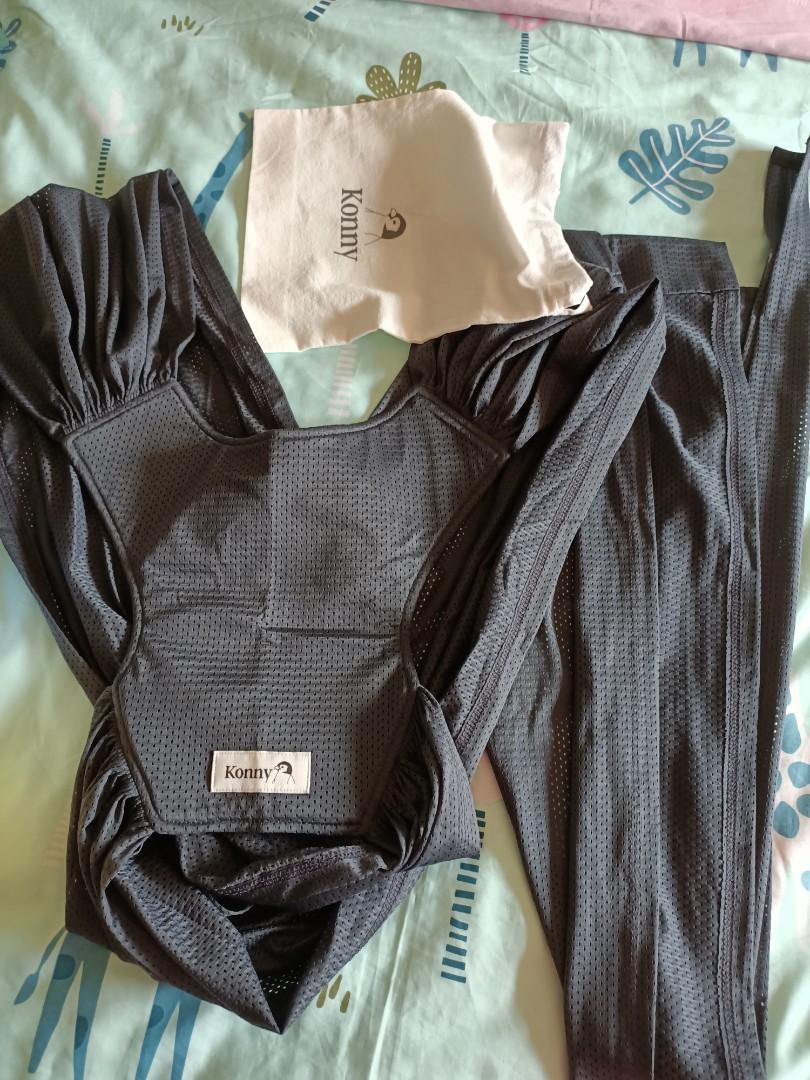 Konny charcoal L size, Babies & Kids, Going Out, Carriers & Slings on Carousell