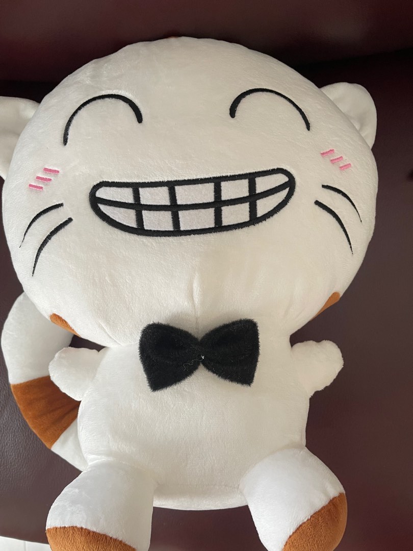 Korean kitty plushie tie with bow tie, Hobbies & Toys, Toys & Games on ...