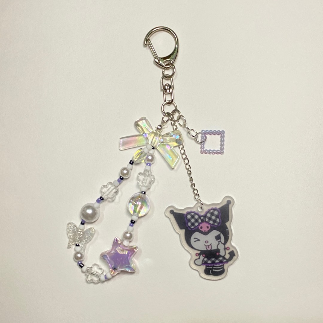 kuromi keychain, Hobbies & Toys, Stationery & Craft, Handmade Craft on ...