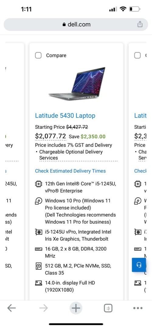 Latest 12th Gen Dell Latitude 5430 Business Laptop | 14" FHD IPS | i5 ...