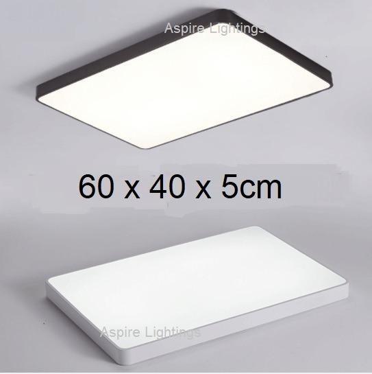 LED Ceiling Light Rectangle Lighting, Furniture & Home Living, Lighting & Fans, Lighting on ...