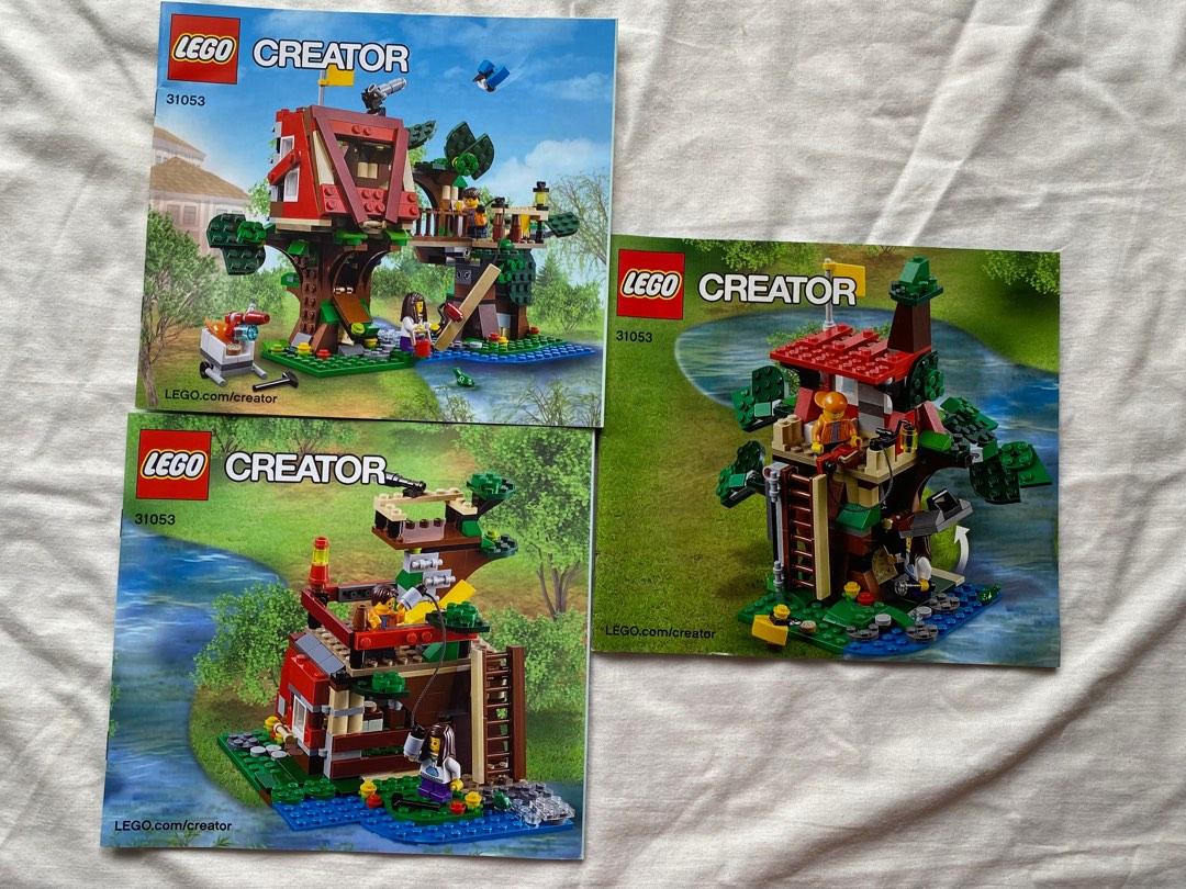 Lego Creator 3 in 1 Treehouse Adventures 31053, Hobbies & Toys, Toys ...