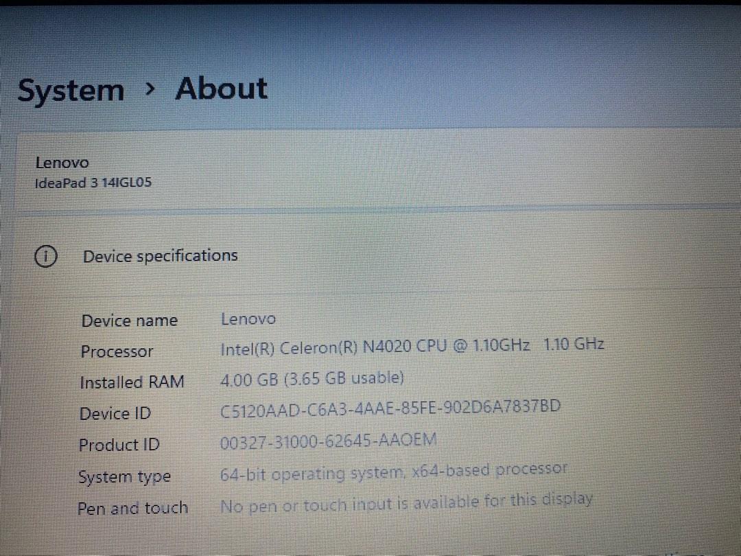 Lenovo Ideapad 3, Computers & Tech, Laptops & Notebooks on Carousell