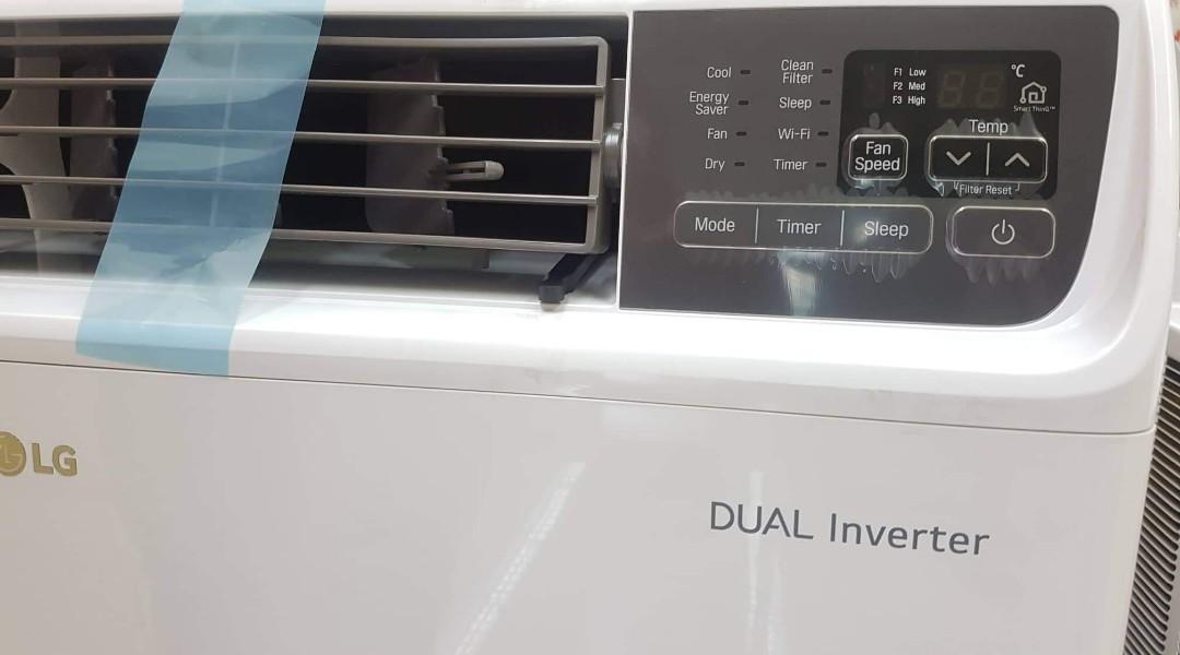 LG WINDOW TYPE AIRCON DUAL INVERTER, TV & Home Appliances, Air ...