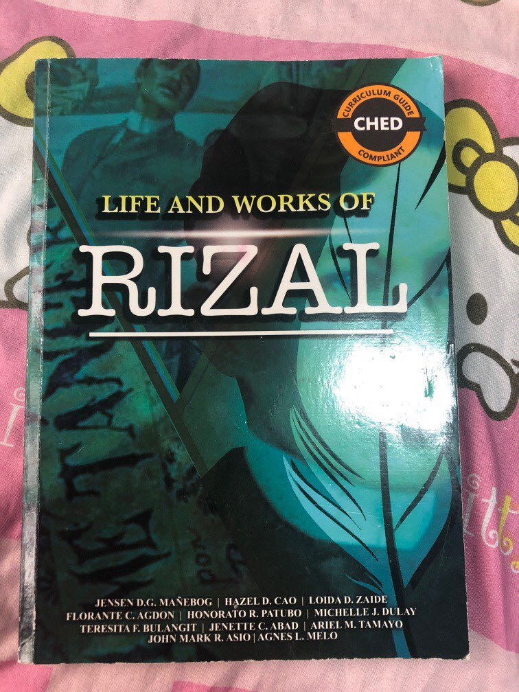 LIFE AND WORKS OF RIZAL, Hobbies & Toys, Books & Magazines, Assessment ...