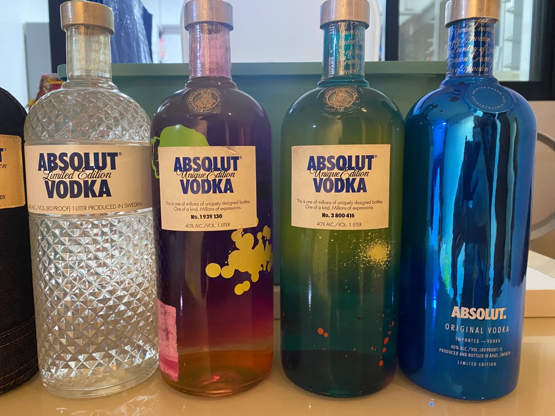 Limited/Unique Edition Vodka, Food & Drinks, Beverages on Carousell