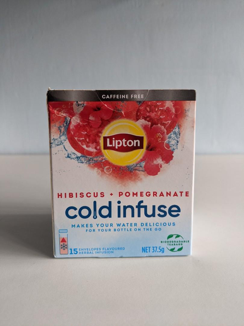 Lipton Caffeine Free Cold Infuse, Food & Drinks, Beverages on Carousell