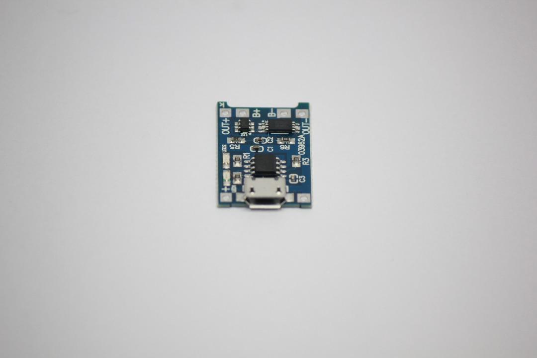 LITIUM BATTERY CHARGING MODULE 03962A 18650 MICRO USB, CHARGING BOARD ...