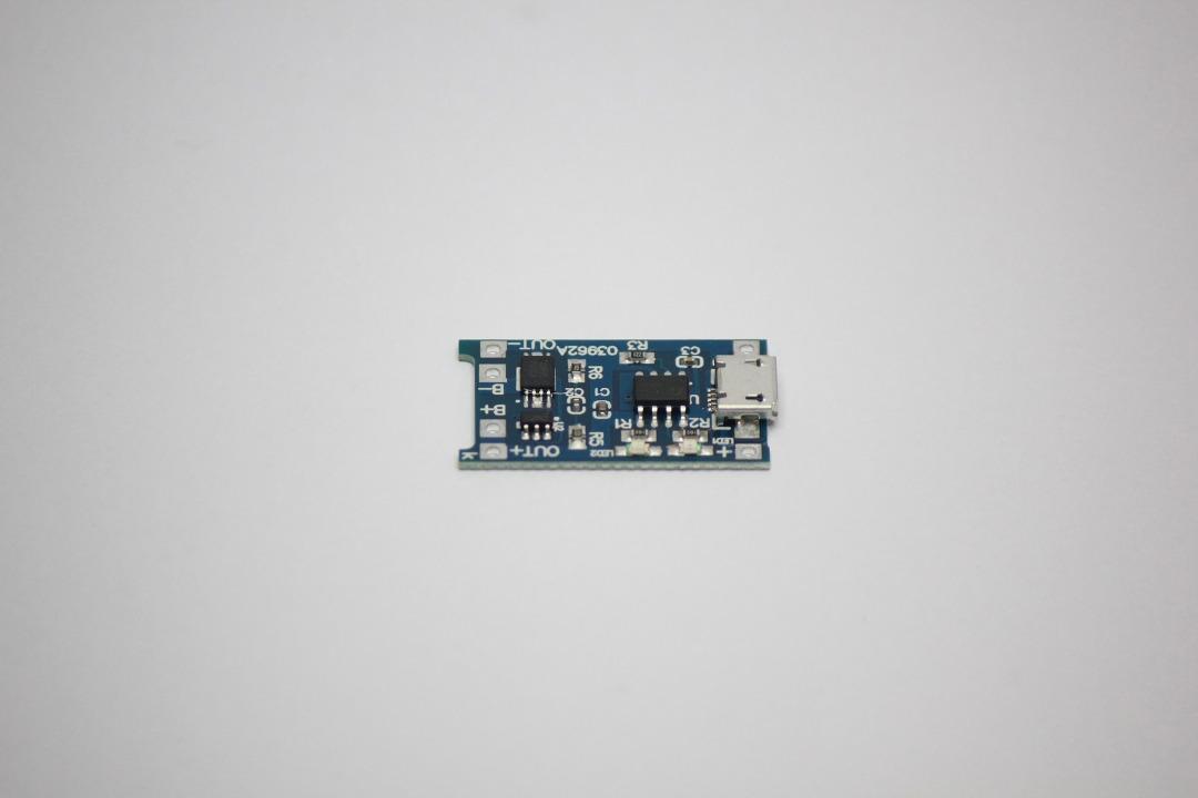 LITIUM BATTERY CHARGING MODULE 03962A 18650 MICRO USB, CHARGING BOARD ...