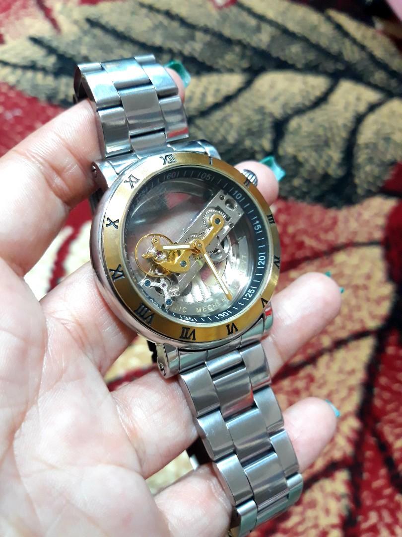 LK coloring automatic watch, Men's Fashion, Watches & Accessories ...