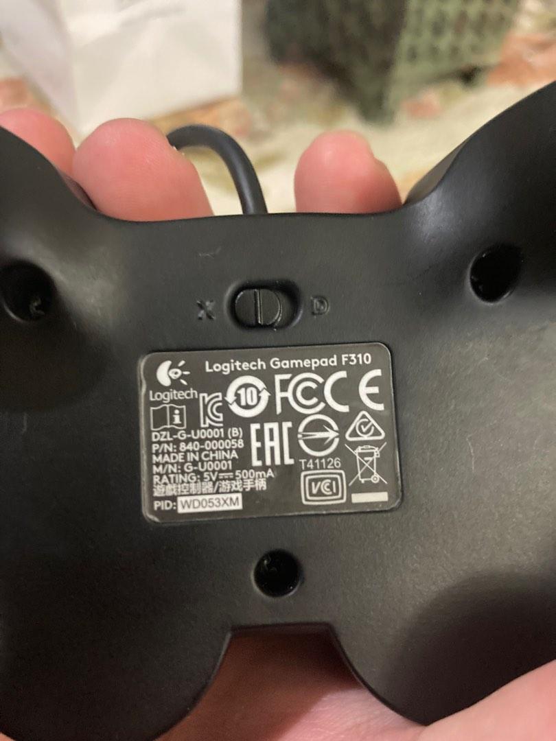Logitech Gamepad F310, Video Gaming, Gaming Accessories, Controllers on ...